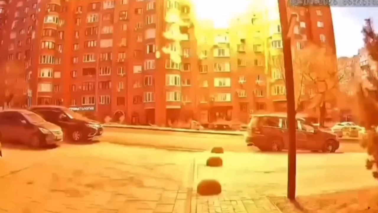 Drone strike triggers explosion at residential building in Ufa, Russia