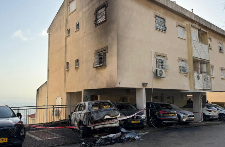 Shrapnel hits across central Israel, injuring several, causing property ...