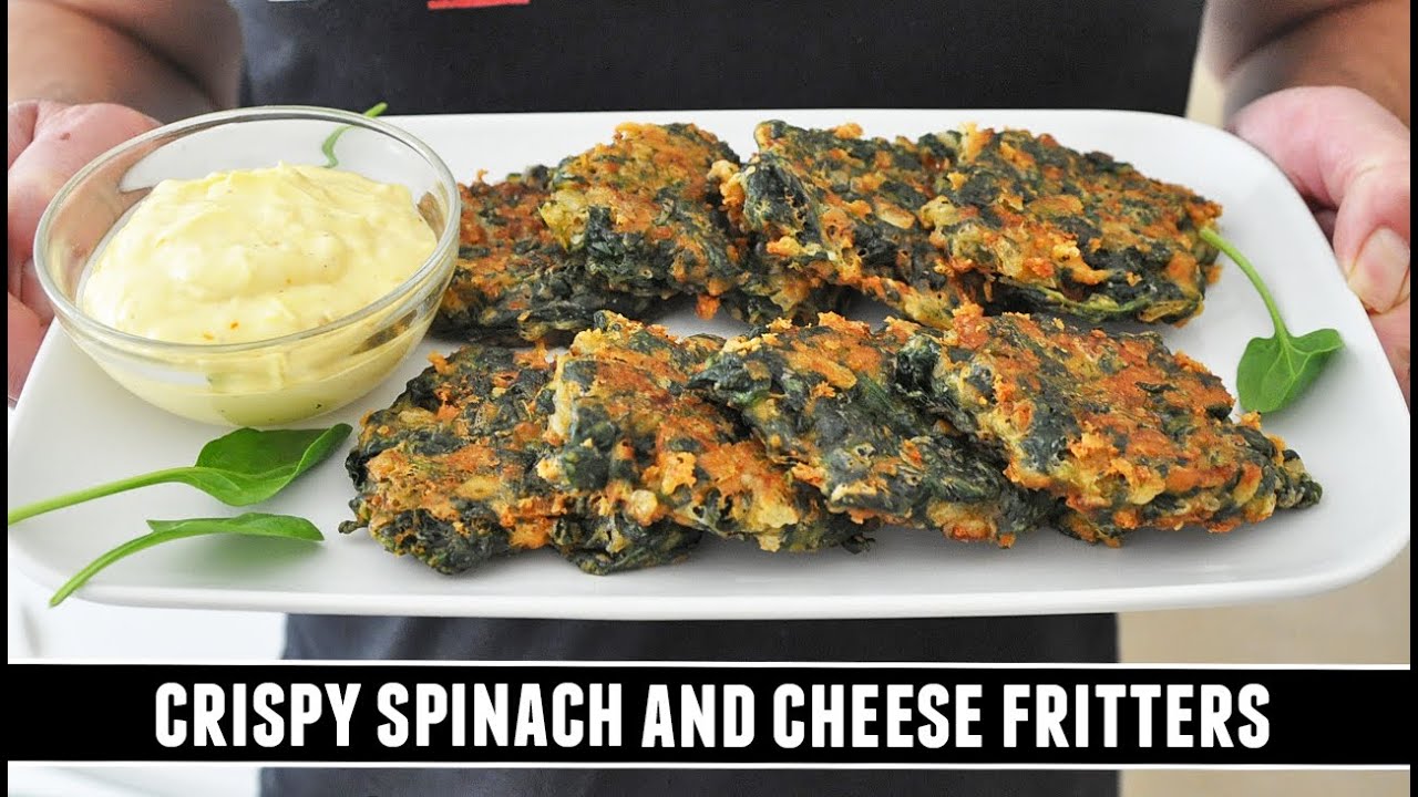 Better than spinach dip: Crispy spinach and cheese fritters recipe