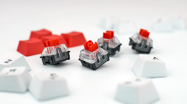 Here's what every different keyboard switch color actually means