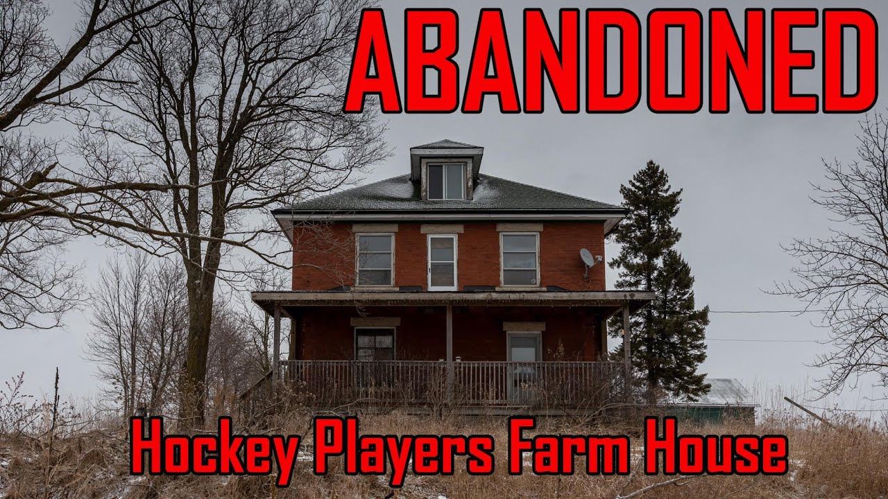Inside an abandoned house linked to former NHL players