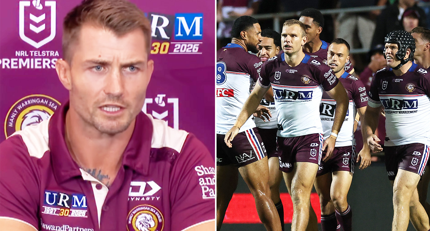 Manly star drops huge hint about NRL future after Kieran Foran inspires ...