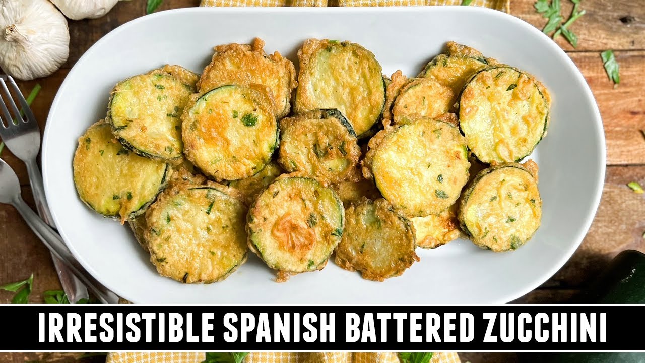 Spanish calabacín rebozado: Crispy & delicious zucchini recipe