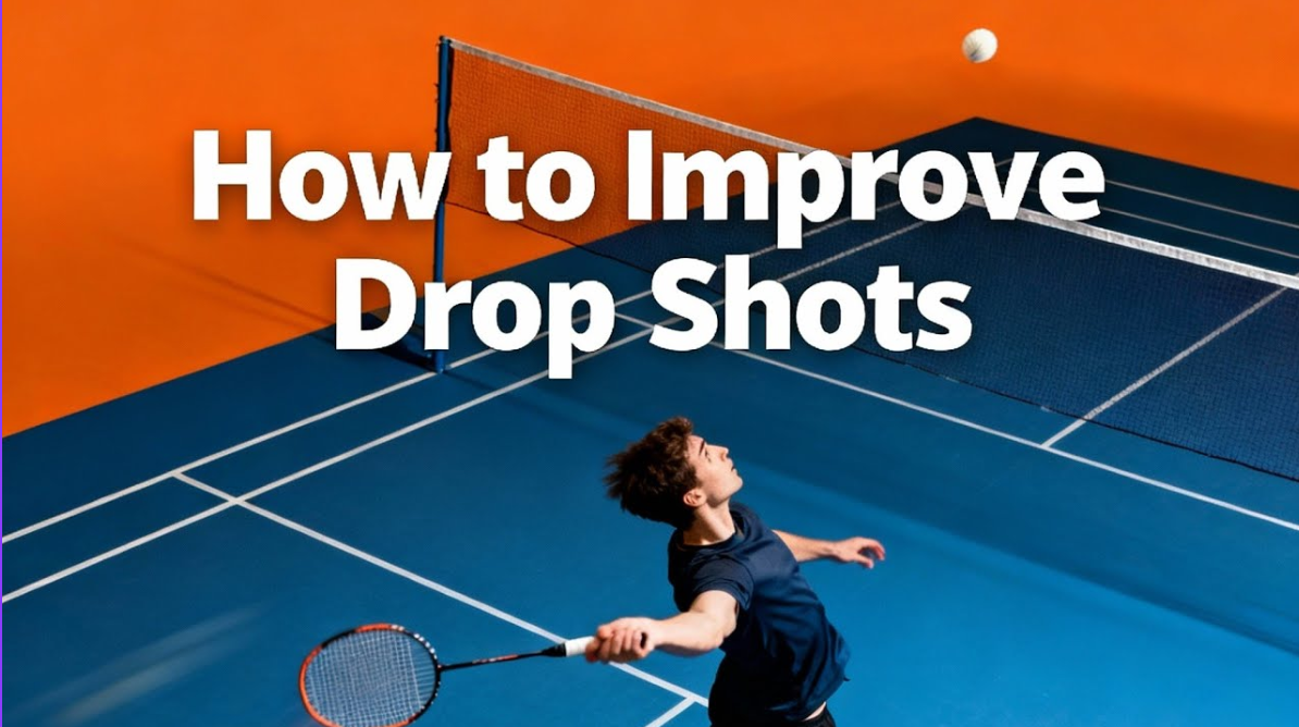 How to improve your drop shot in badminton