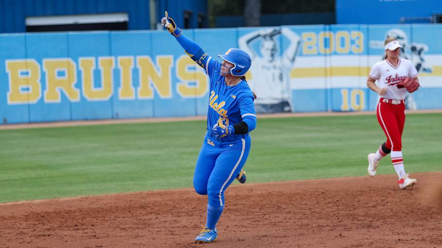Dual-sport star Megan Grant sets UCLA softball record, wins women’s ...