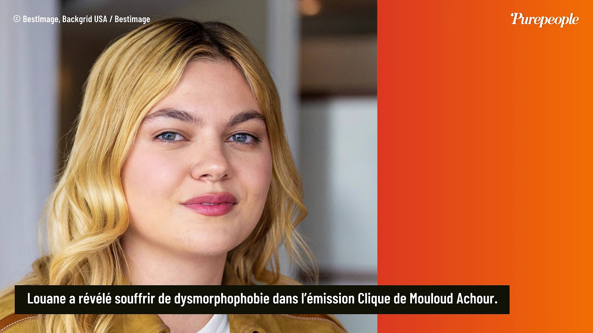 "J'essaye d'avancer" : Qu'est-ce que la dysmorphophobie que Louane vit ...
