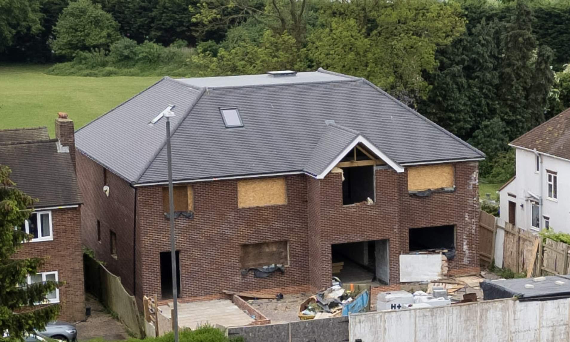 Six-bed mansion still has not been demolished despite homeowner being ...