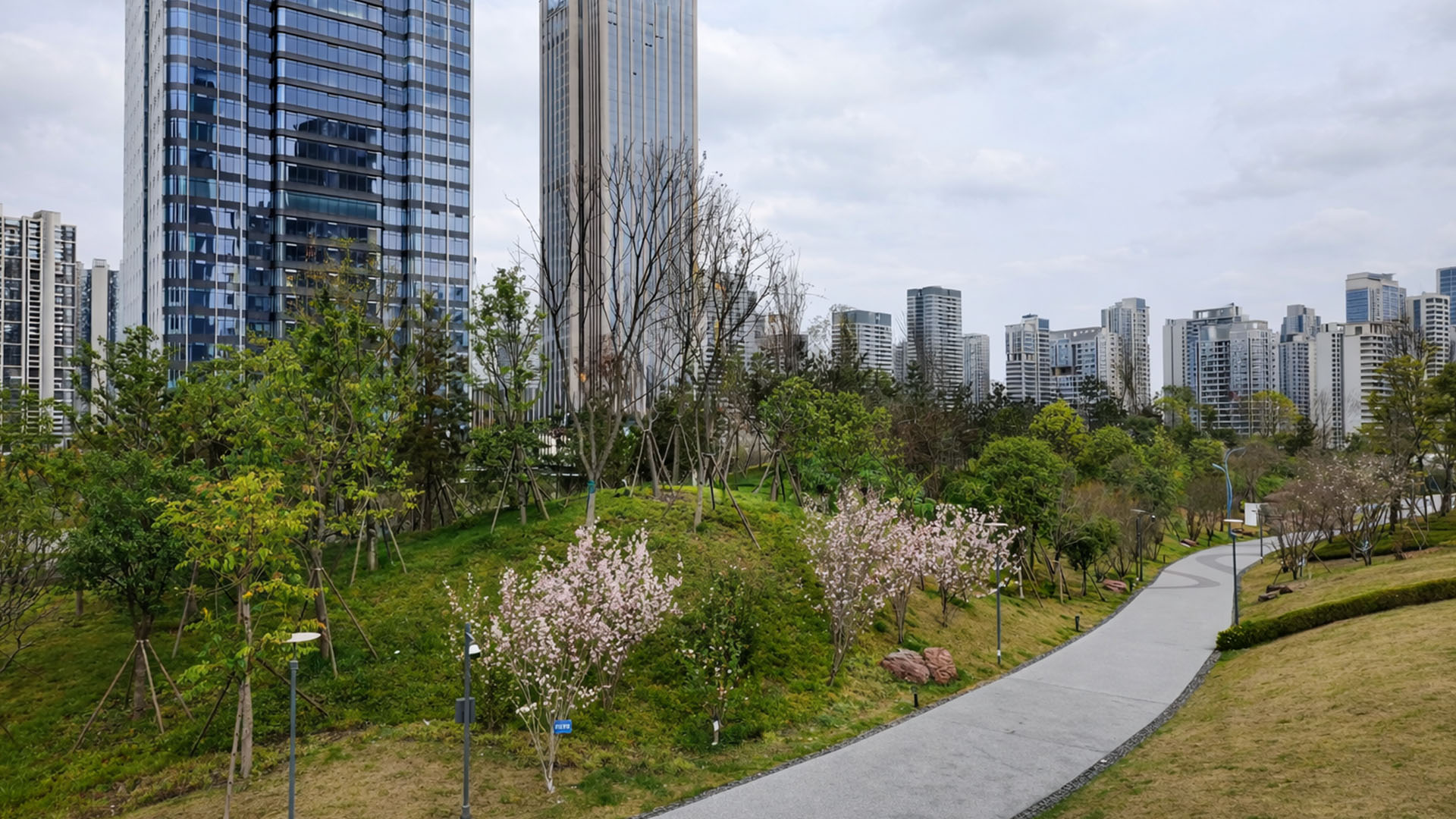 中國的老建築與人群