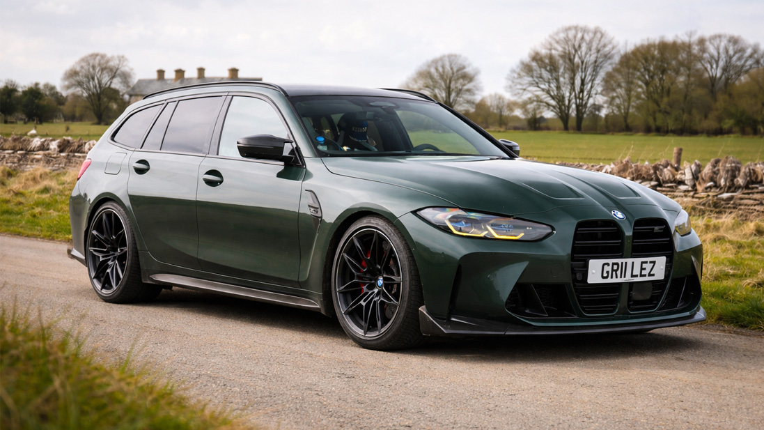 BMW M3 Touring on winter tyres – does it change everything?