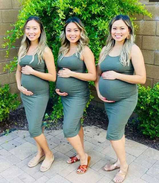 Three sisters in California experience pregnancy together