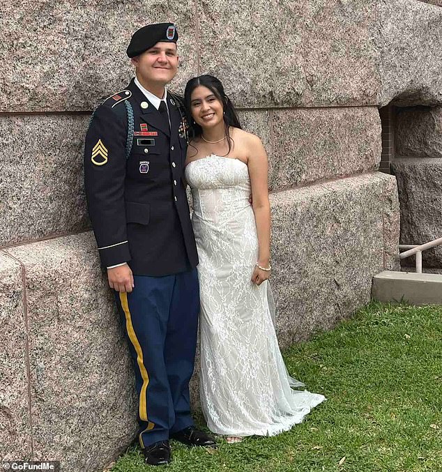 US Army staff sergeant began training for deployment when his wife was ...