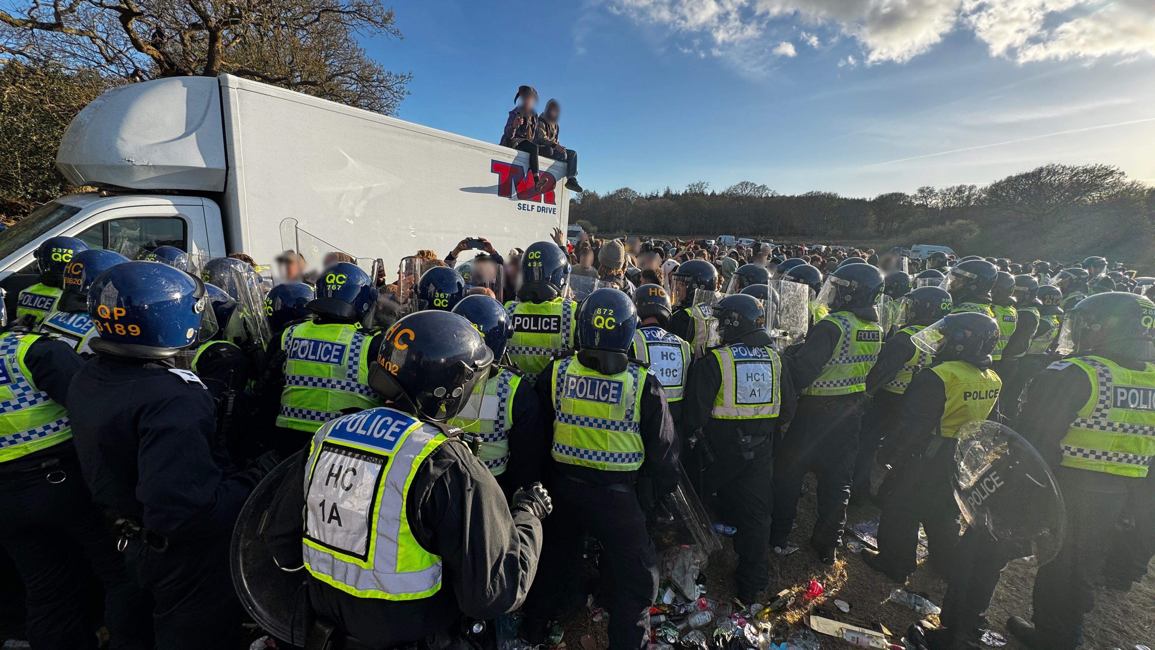 Police accused of 'unhuman-like violence' at rave