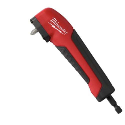 Milwaukee's right angle adapter is only $27 at Amazon