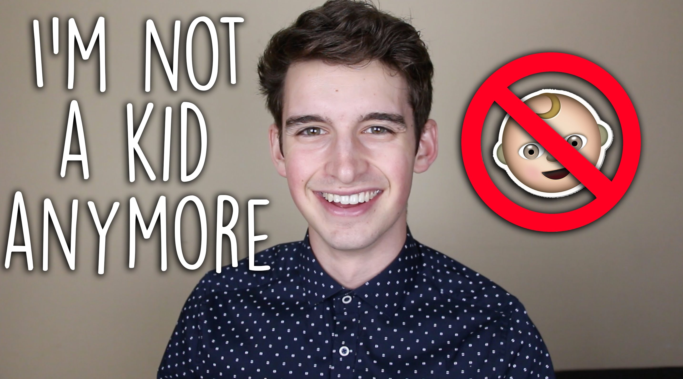 Reflecting on the personal journey of not being a kid anymore
