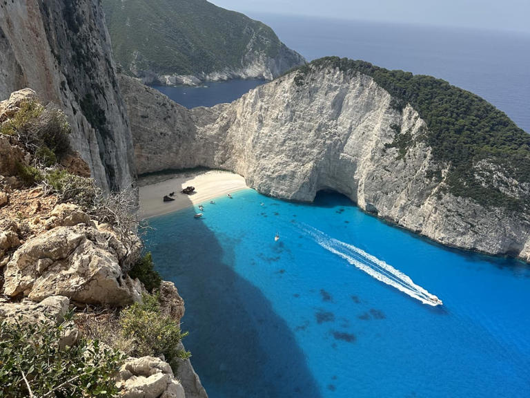 Auf dieser griechischen Trauminsel waren viel weniger Touristen als auf ...