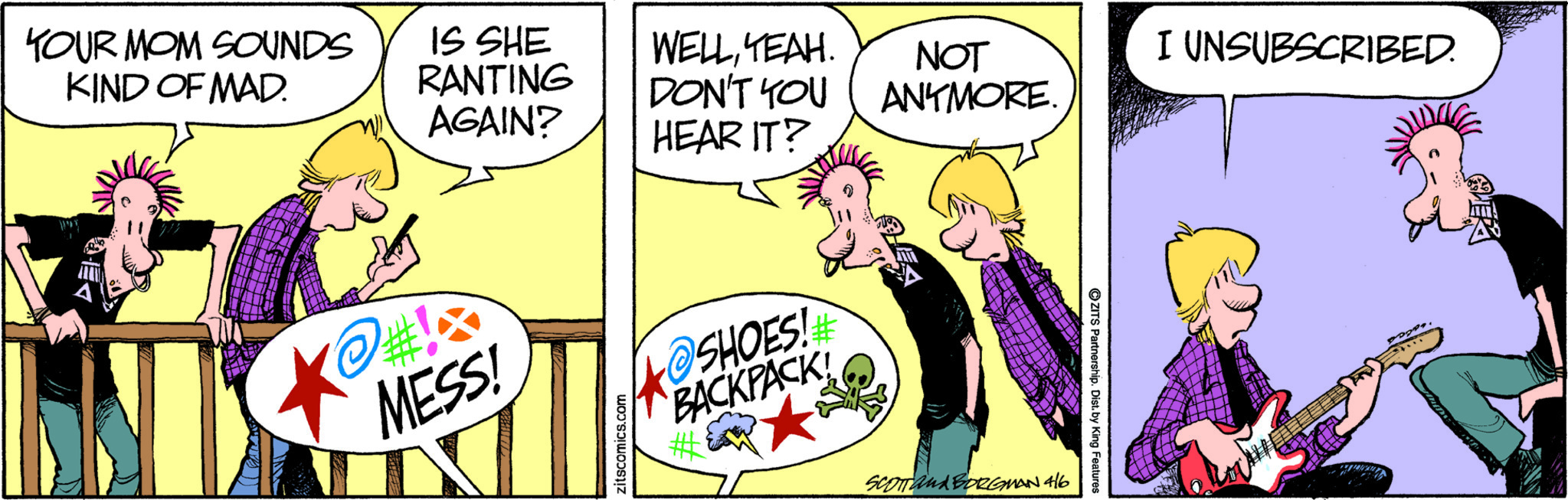 Zits by Jerry Scott and Jim Borgman