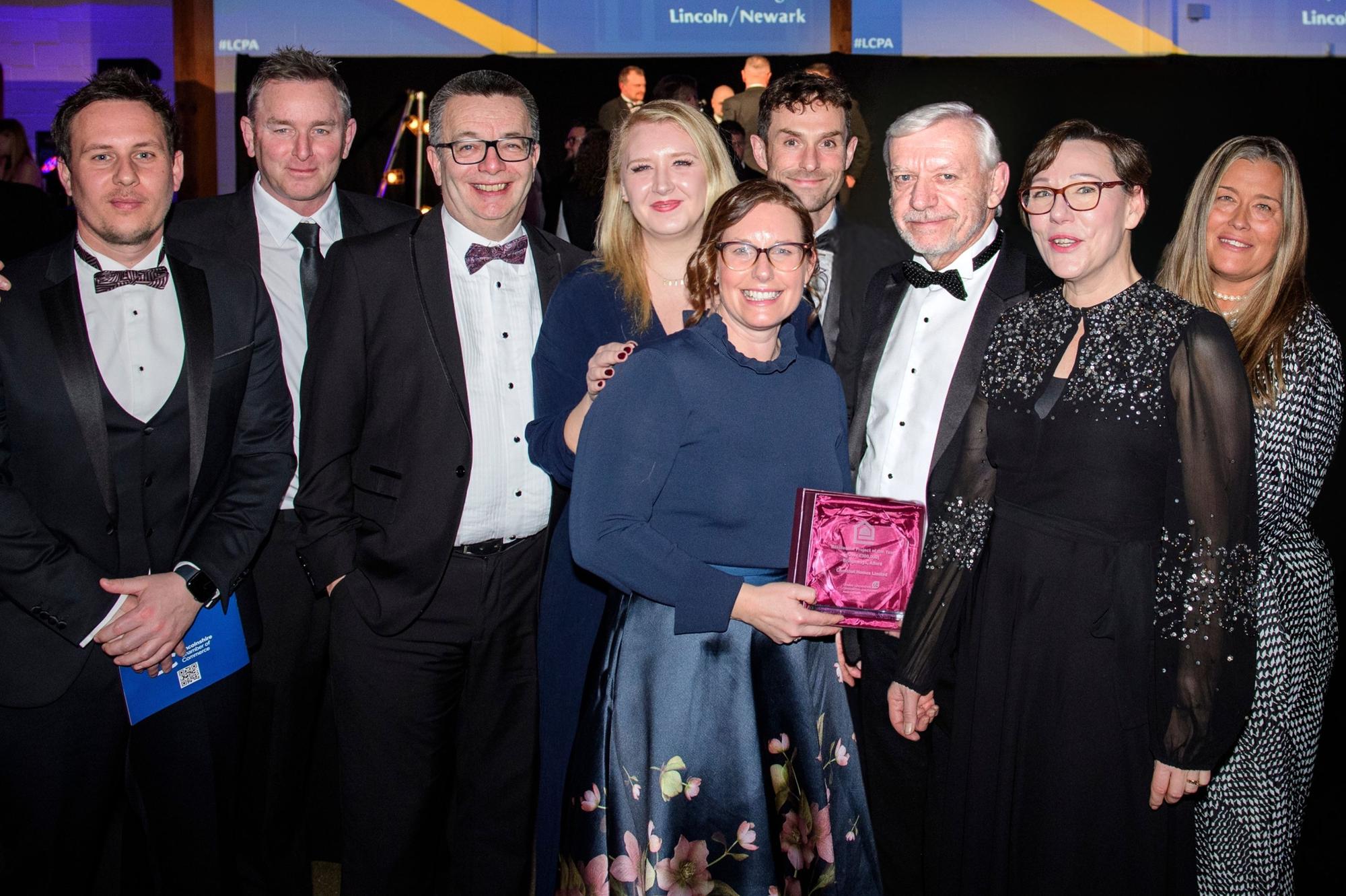 Prestigious award for company's new housing development at Alford