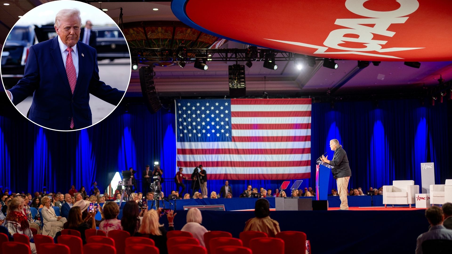 MAGA en fin de vie : peu de gens et divisions au CPAC