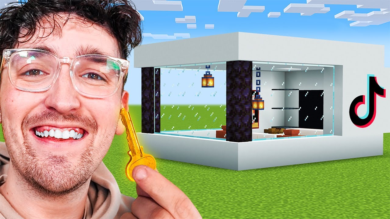 Construct this viral TikTok Minecraft house now