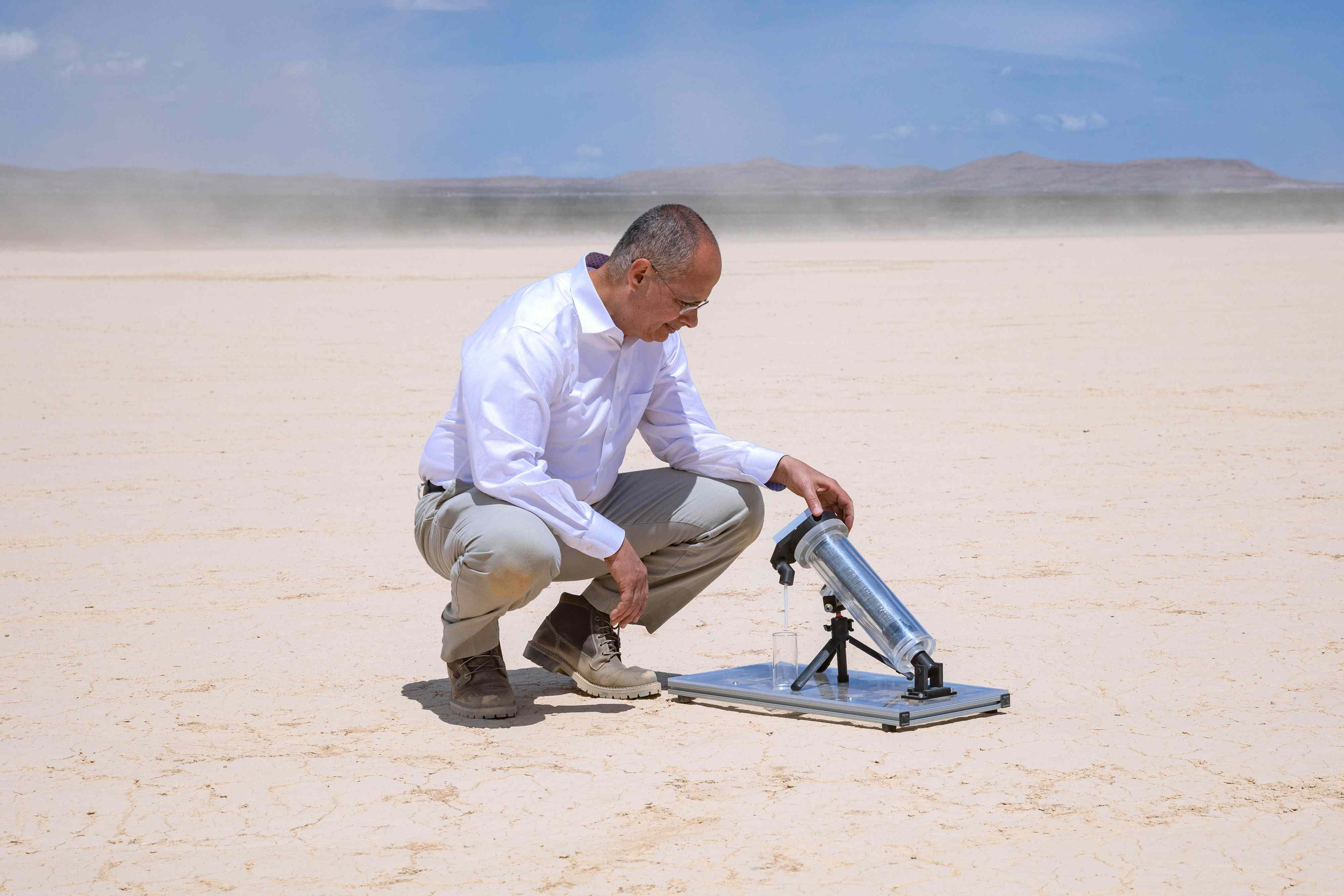 This Nobel Prize–winning breakthrough turns air into drinking water