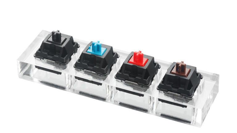 Here's what every different keyboard switch color actually means