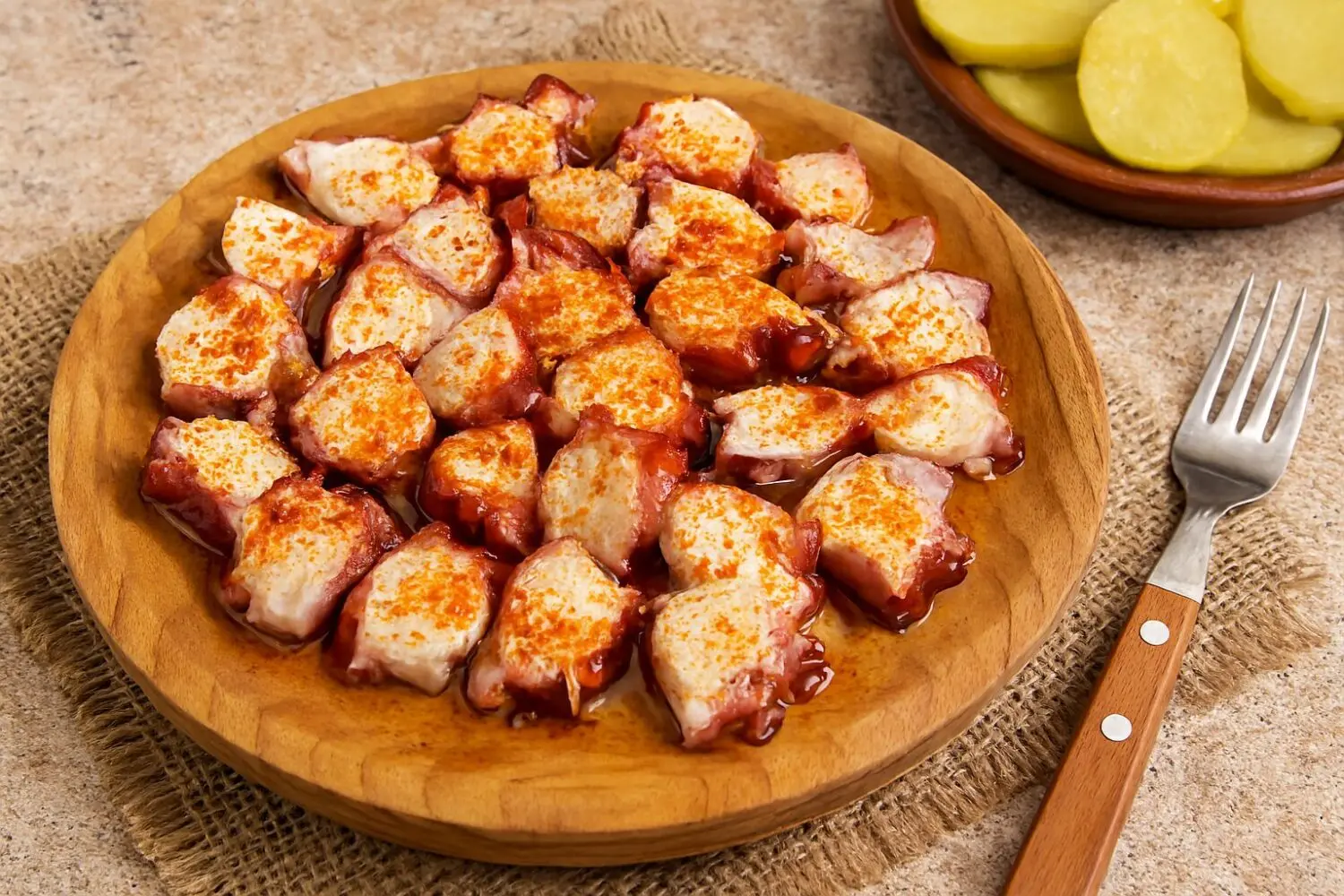Pulpo a la gallega: el secreto Michelin del asustado triple para una ...