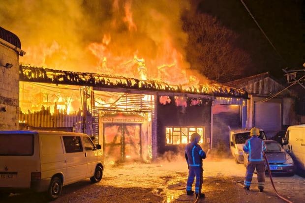 Devastating blaze at family business leaves owners trading from their ...