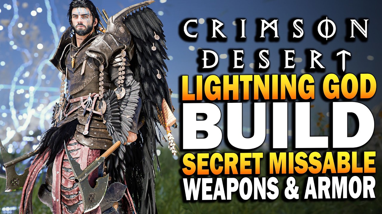 Crimson Desert lightning build is amazing! Missable secret bosses ...