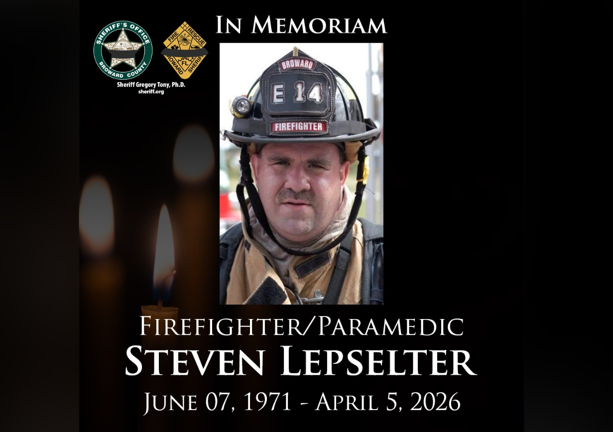 BSO firefighter and paramedic dies after suffering medical emergency ...