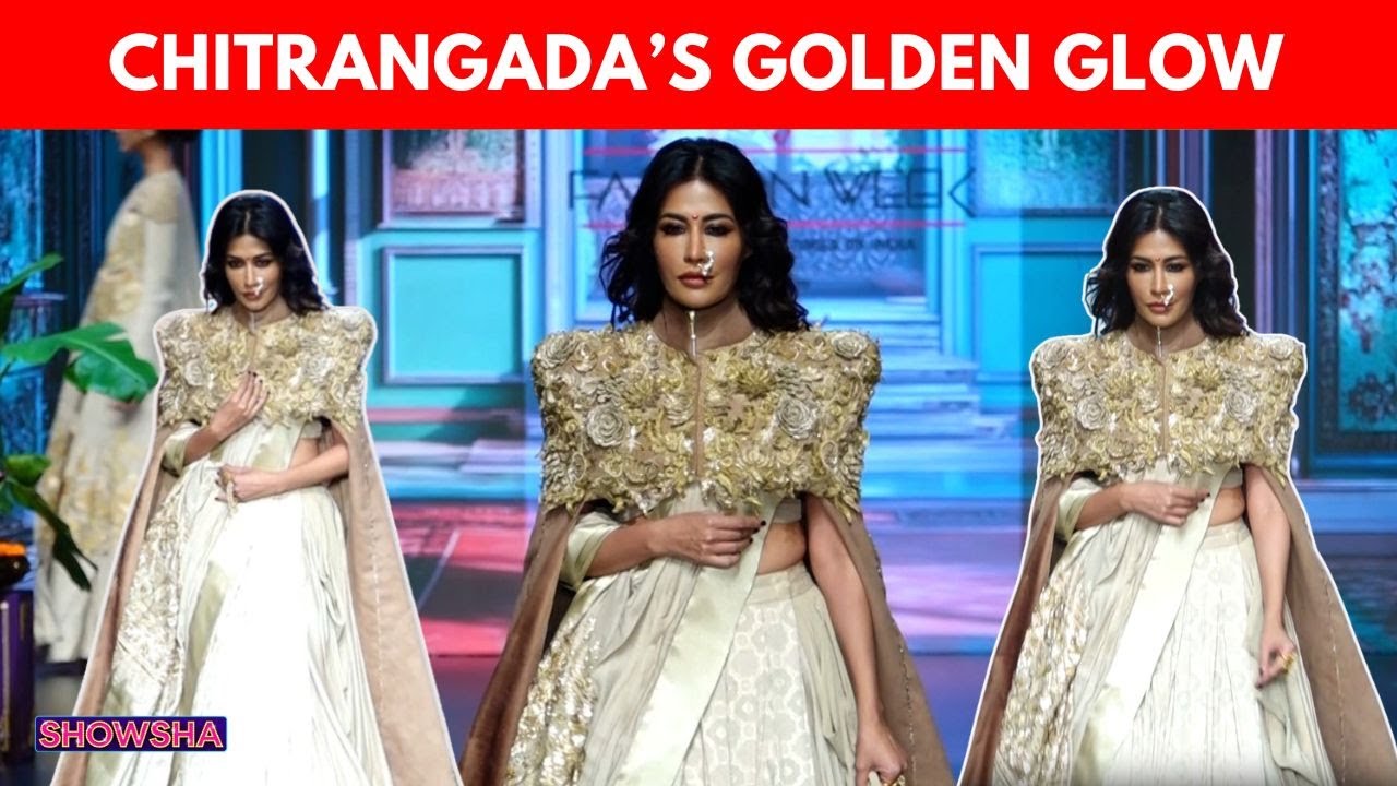 Chitrangada Singh looks straight out of heaven in a gold ensemble as ...