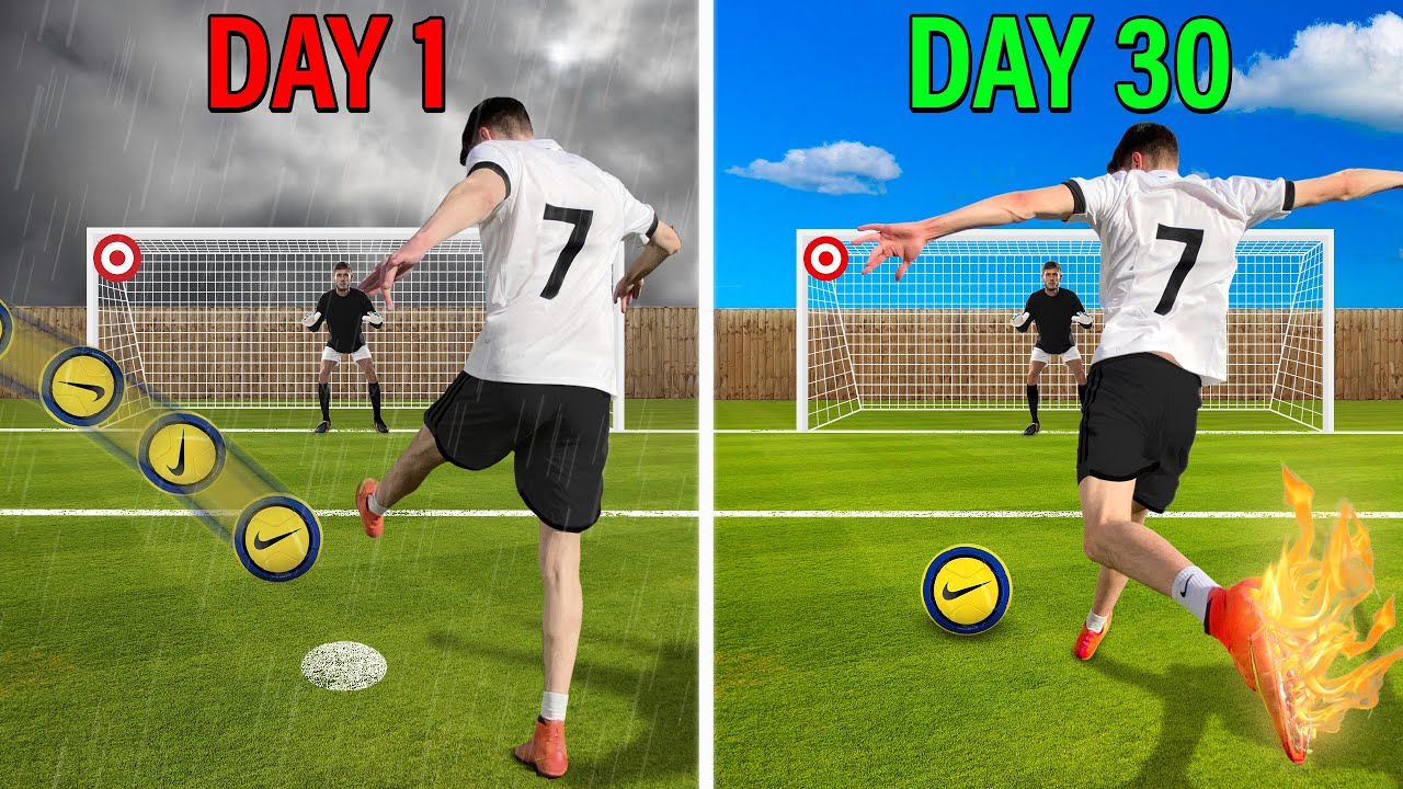 Training my weak foot for 30 days