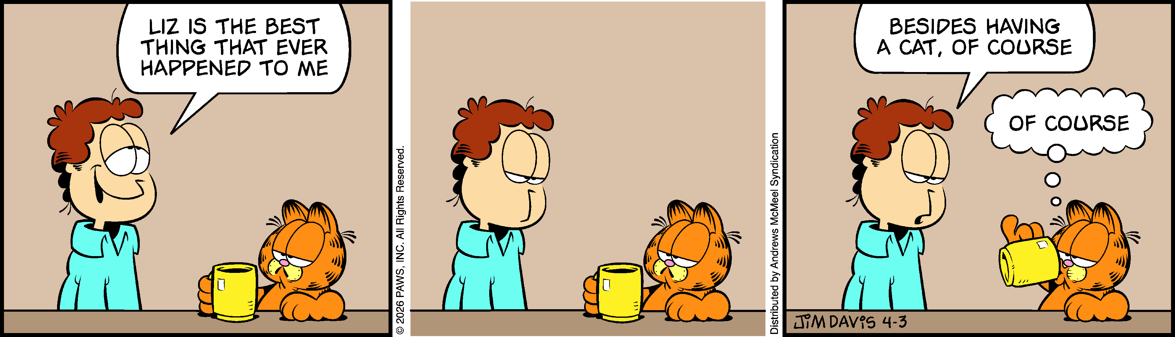 Garfield by Jim Davis