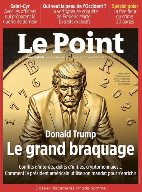 Fransız dergi Le Point'ten dikkat çeken Trump kapağı: Gelir kaynağı ...