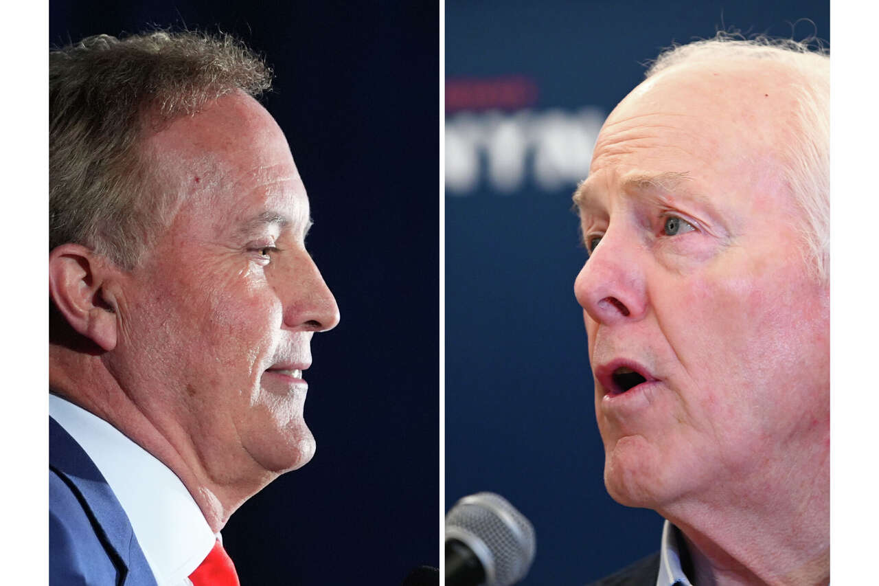 Ken Paxton opens early voting week in Dallas, calling John Cornyn weak ...