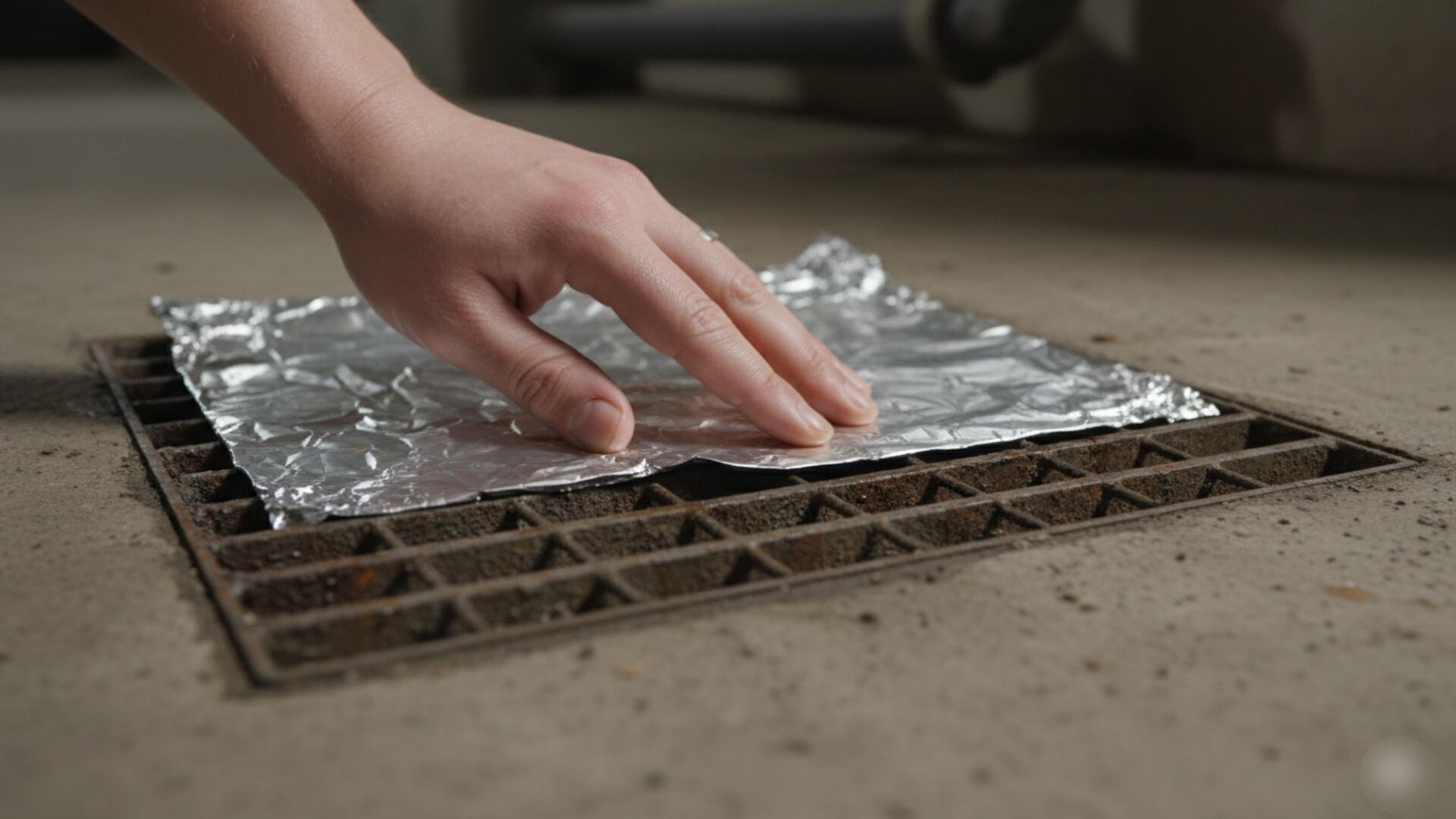 Cubrir las rejillas del baño con papel aluminio: para qué sirve y por ...