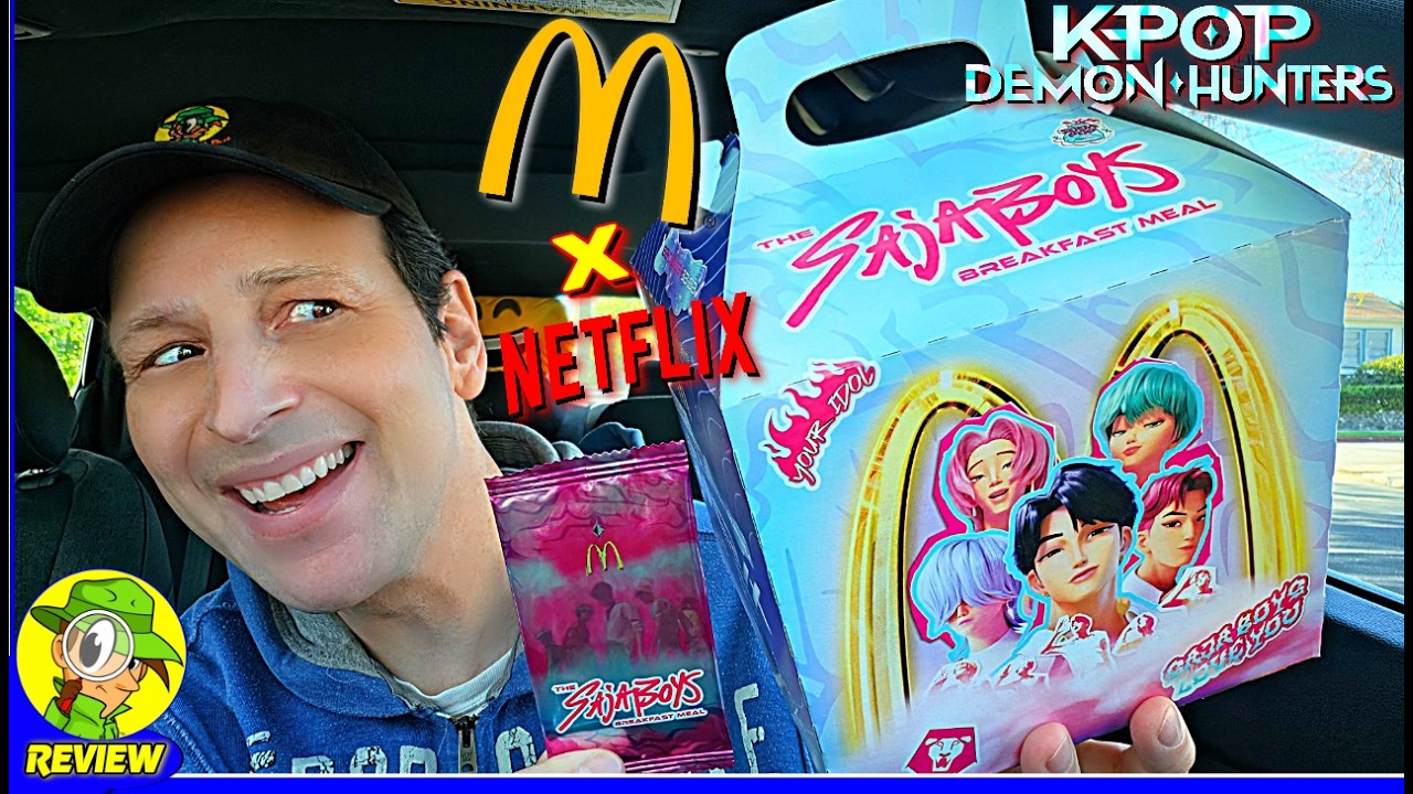 McDonald's The Saja Boys breakfast meal review KPOP Demon Hunters! Peep ...