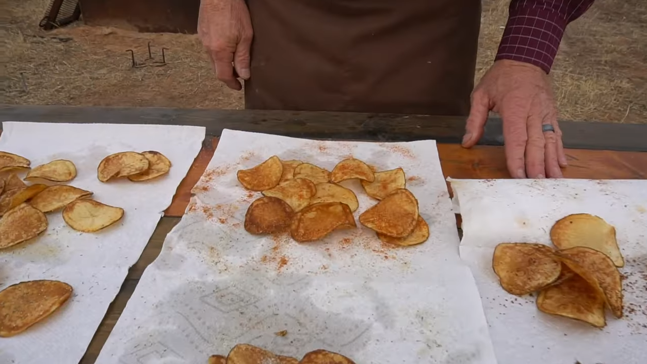 The cowboy method for perfectly crispy potato chips