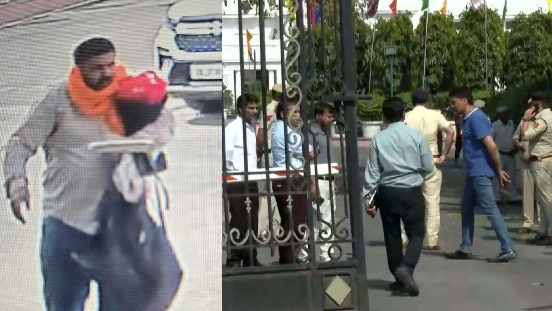 Major security breach at Delhi Assembly as car rams gate, driver and ...