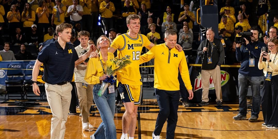 Meet Michigan basketball coach Dusty May’s wife Anna