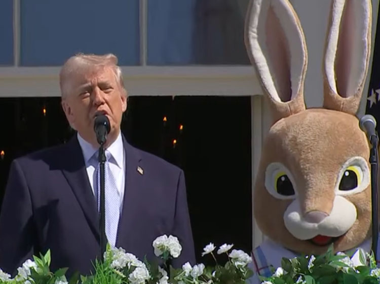 Trump: "Eggs is a big thing," "We've got so many we don't know what to ...
