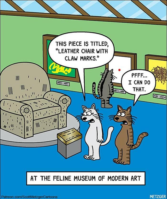 30 funny comics by Scott Metzger that only cat and dog owners might ...