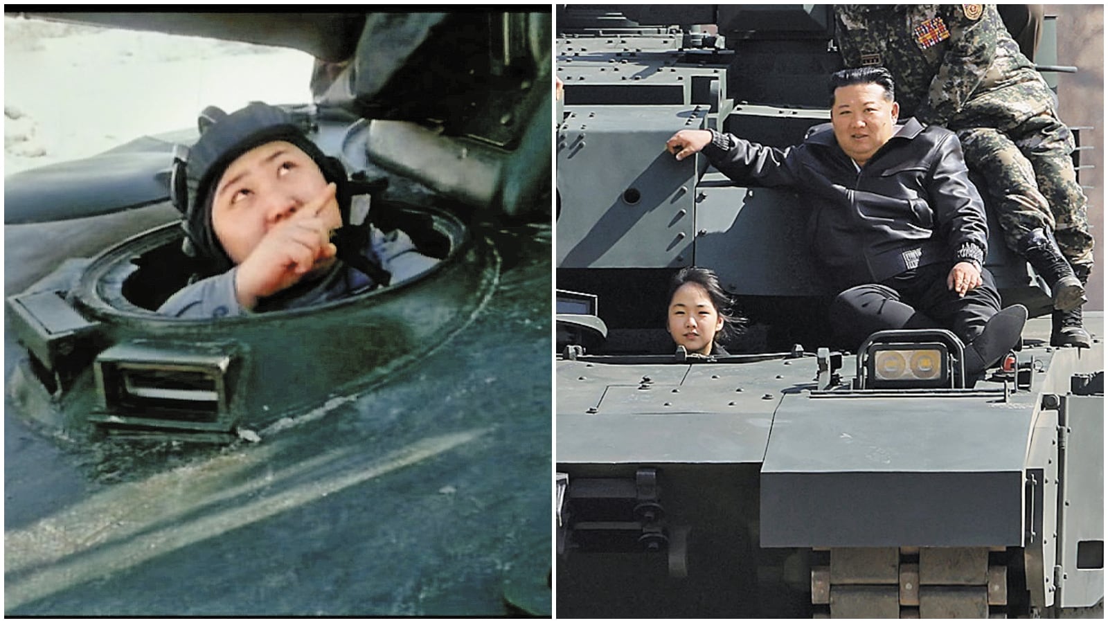NIS: Kim Ju-ae's tank display honors Kim Jong-un