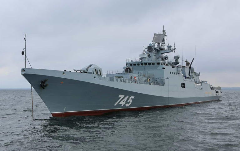 Ukrainian forces strike Russian military frigate in Novorossiysk port ...