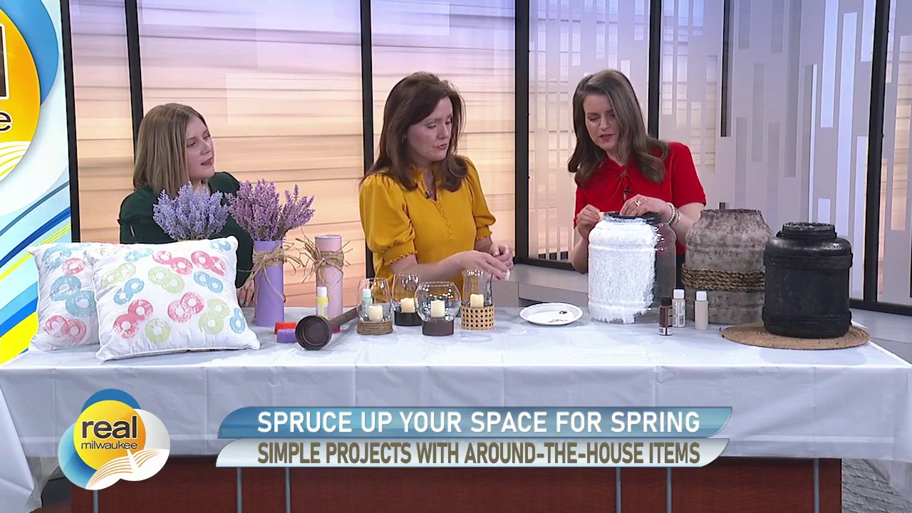 Spruce up your space for spring! Simple projects with around-the-house ...