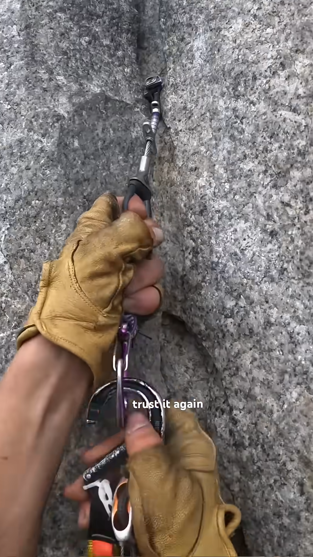 This is the kind of climb where one move decides everything