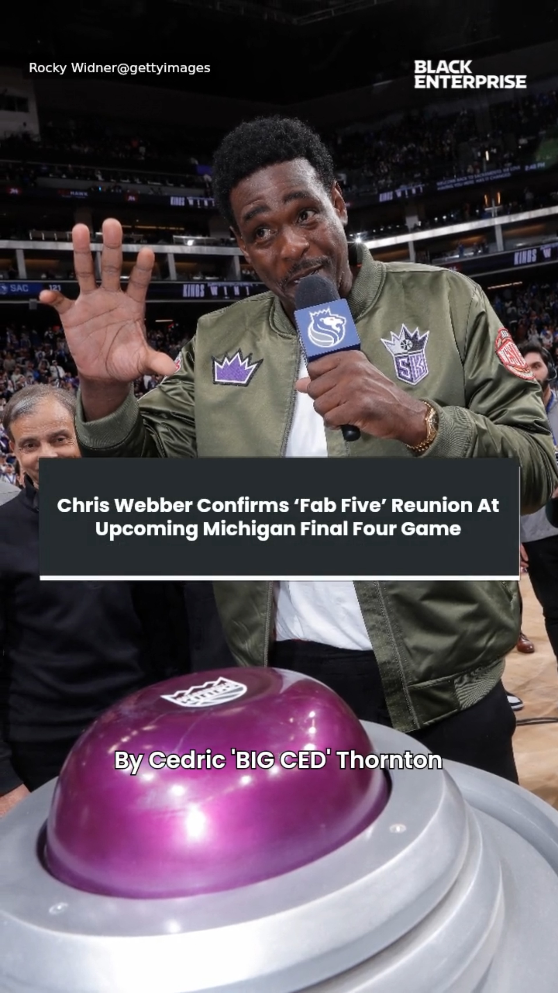 Chris Webber confirms 'Fab Five' reunion at upcoming Michigan Final ...