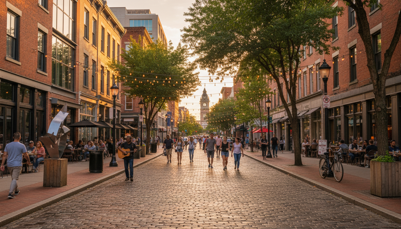 Forget the car: America’s 5 most beautiful & walkable downtowns
