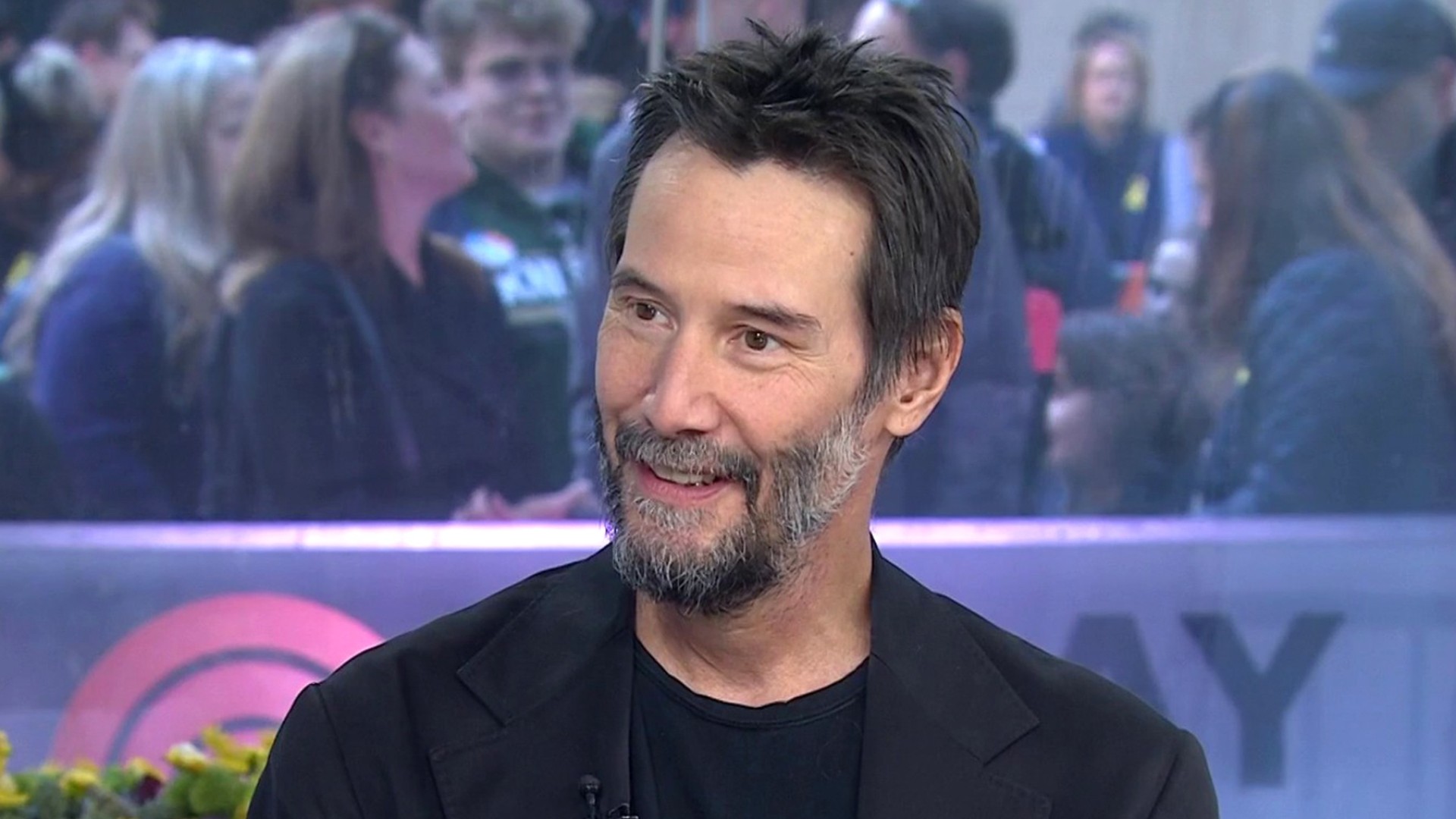 Keanu Reeves talks 'Outcome,' his band's new music, more
