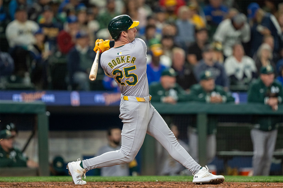 Athletics’ Brent Rooker smokes walk-off homer to win back-and-forth ...