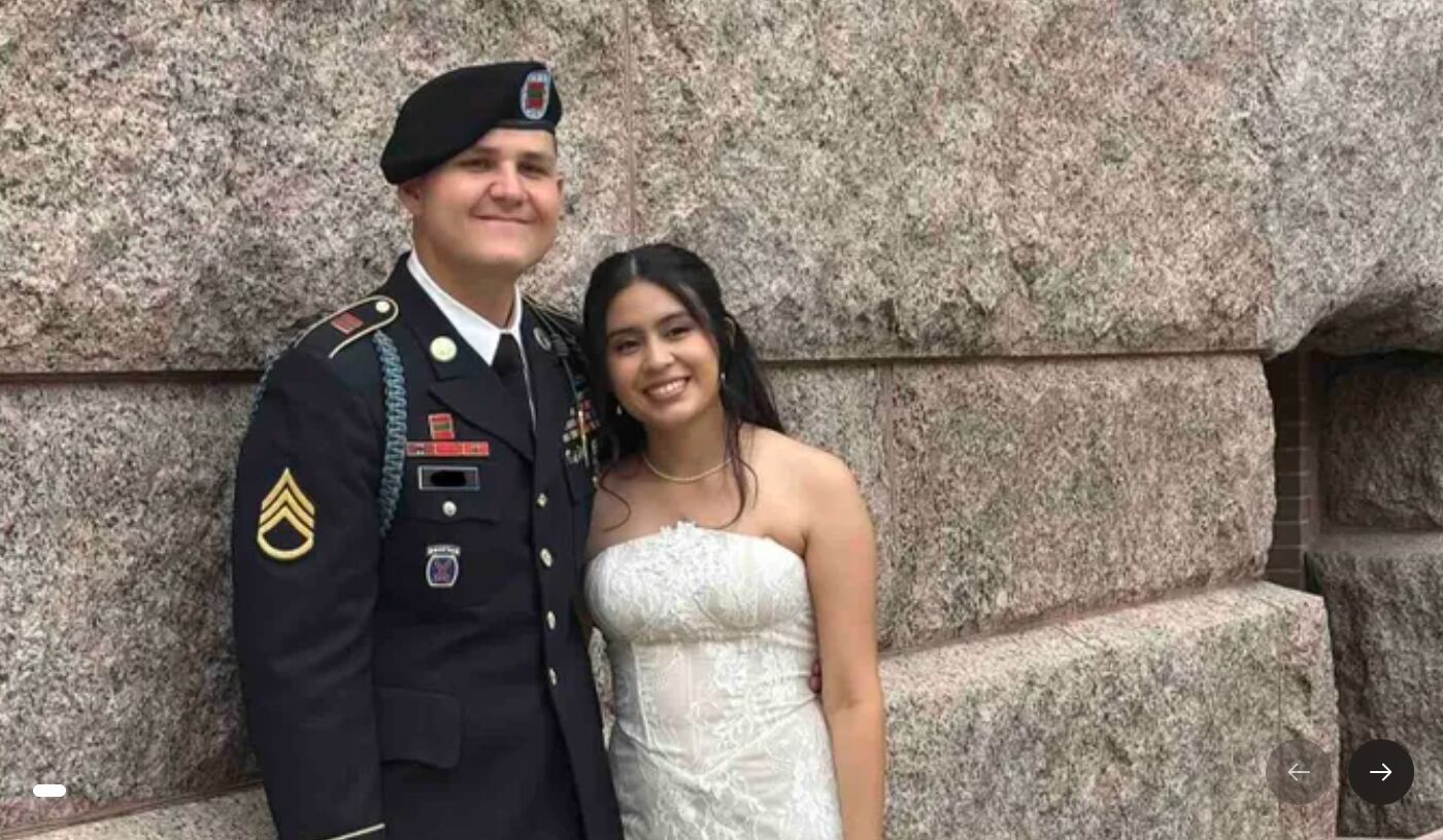 ICE goons detain newlywed soldier’s wife at military base